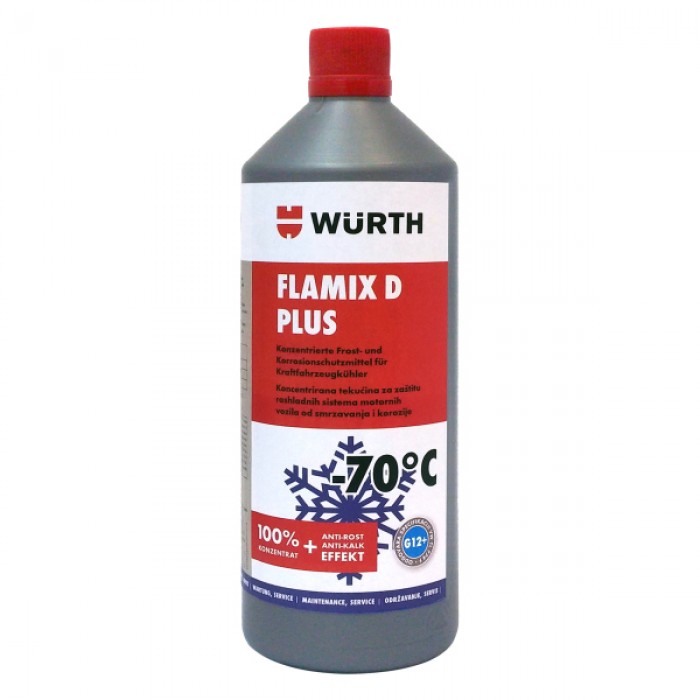 ΑΝΤΙΨΥΚΤΙΚΟ ΥΓΡΟ FLAMIX D PLUS G12+ 1LT - Wurth - myCar.gr
