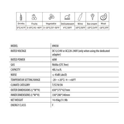 ΨΥΓΕΙΟ/ΚΑΤΑΨΥΚΤΗΣ 40LT/12/24V+220V ΦΟΡΗΤΟ ΜΕ ΣΥΜΠΙΕΣΤΗ/ΘΕΡΜΟΣΤΑΤΗ ΚΑΙ ...